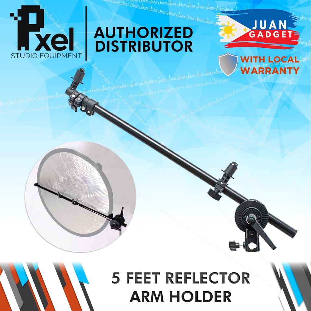 Pxel LS-RH175 6 Feet Extendable 65cm to 175cm Studio Reflector Holder ...
