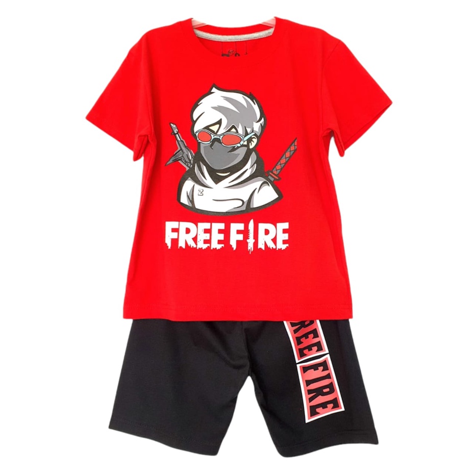Free FIRE NINJA boys suit / Children's clothes / | Shopee Philippines