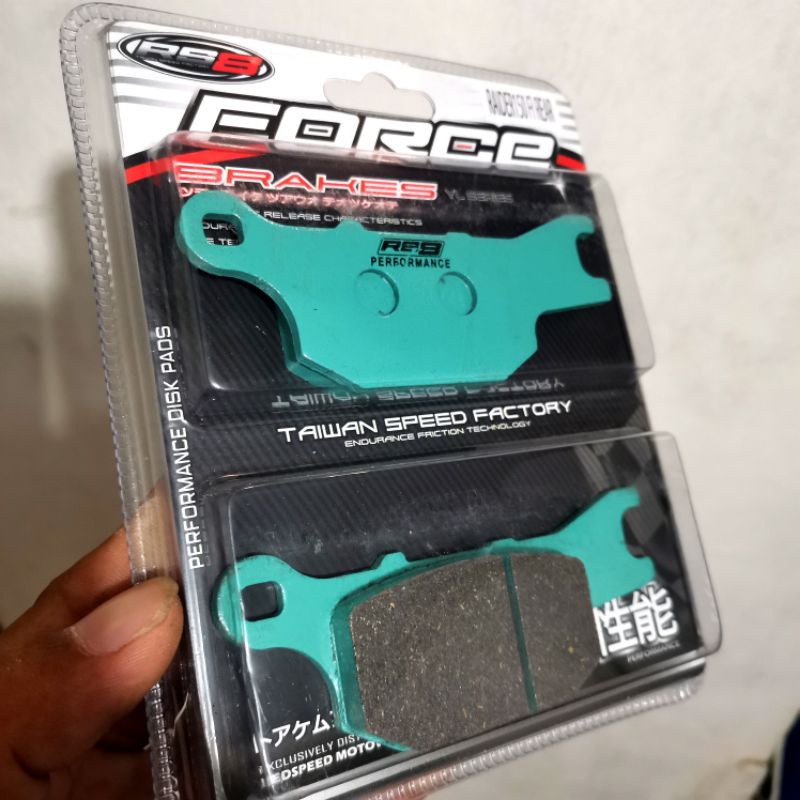 Rs8 BRAKE PAD FOR RAIDER 150 FI (REAR/FRONT) | Shopee Philippines