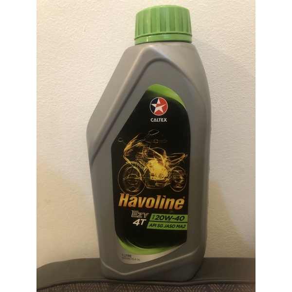 HAVOLINE 4T SAE 20W-40 1 Liter EZY 4T | Shopee Philippines