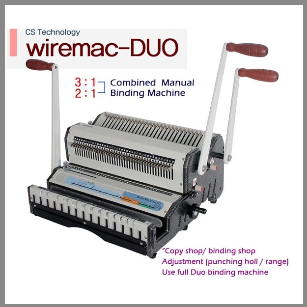 Manual Bookbinding Machine ( WireMac- Duo) | Shopee Philippines