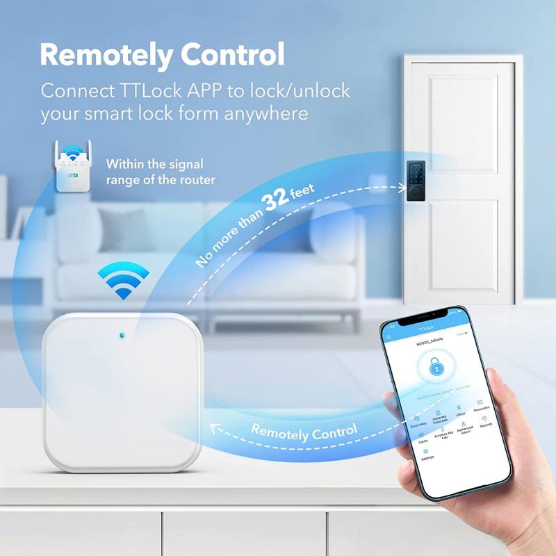 [READY STOCK] TTLOCK APP G2/G3 WiFi Gateway Hub Smart Door Lock Unlock ...
