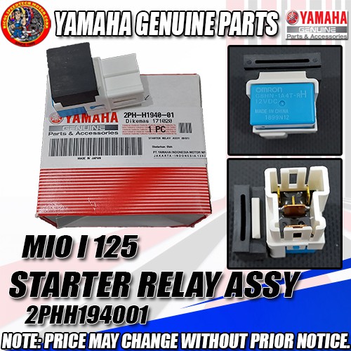 MIO I 125/AEROX V1 STARTER RELAY ASSY (YGP) (Genuine: 2PH-H1940-02 ...