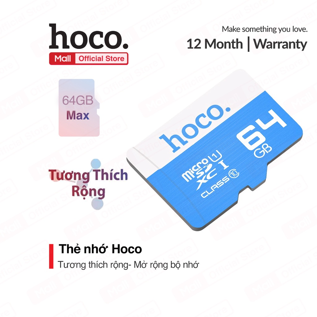 Hoco High Speed 64GB TF micro-SD Memory Card | Shopee Philippines