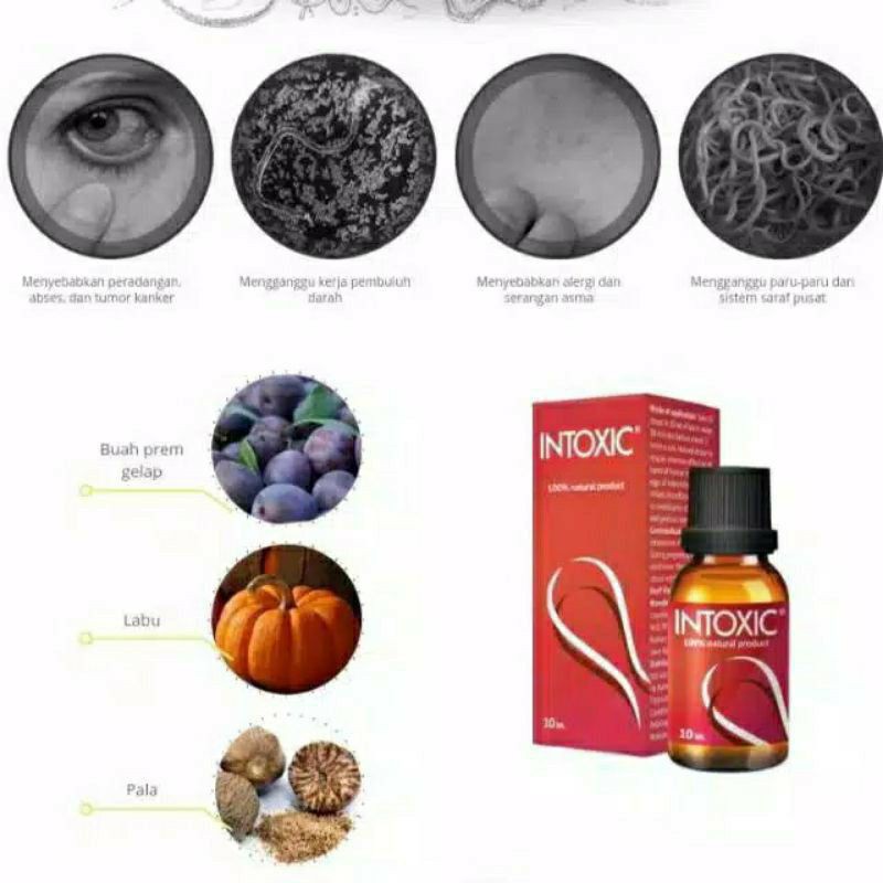 Original Intoxic Herbal Liquid 100% Original Parasite | Shopee Philippines