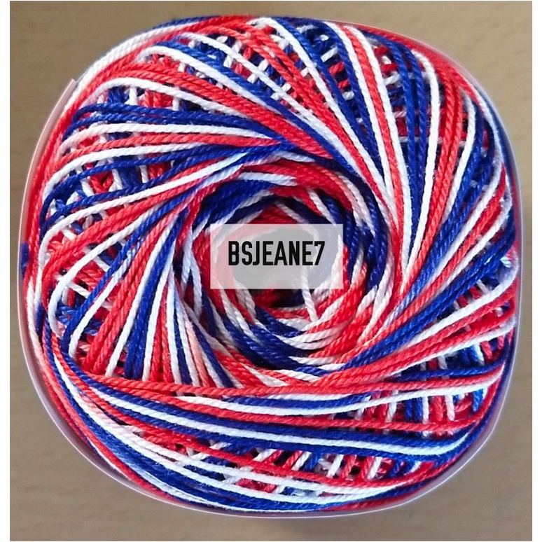 1pc 3ply Monaco Thread Entry 2 - 100% Mercerized Cotton Multicolor Sold ...
