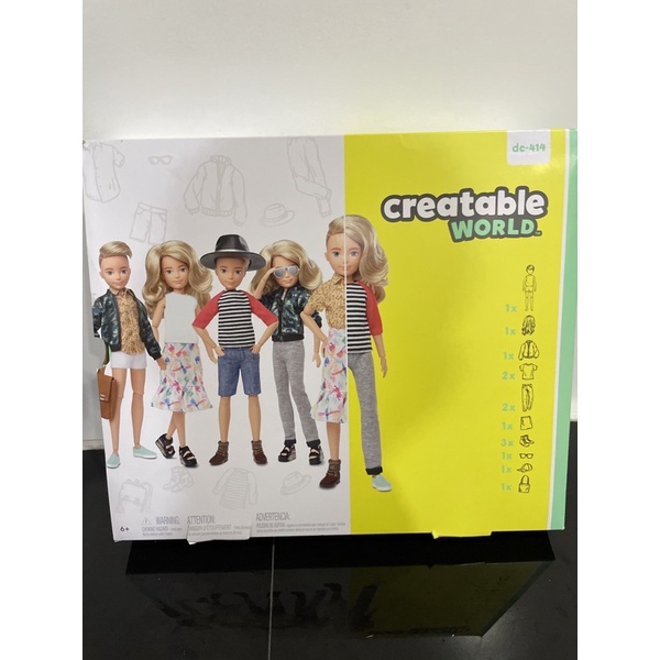 creatable world de luxe character kit blonde | Shopee Philippines