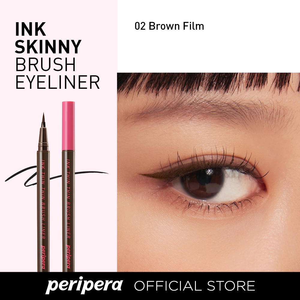 [PERIPERA] Ink Thin Thin Brush Eyeliner 0.5g | Ultra thin, Long-lasting ...