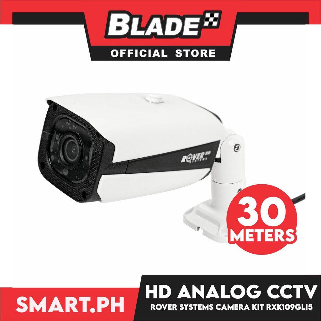 Rover Systems HD Analog CCTV Camera Kit (RXK109GLI5) XVI 2.0MP 1080P ...