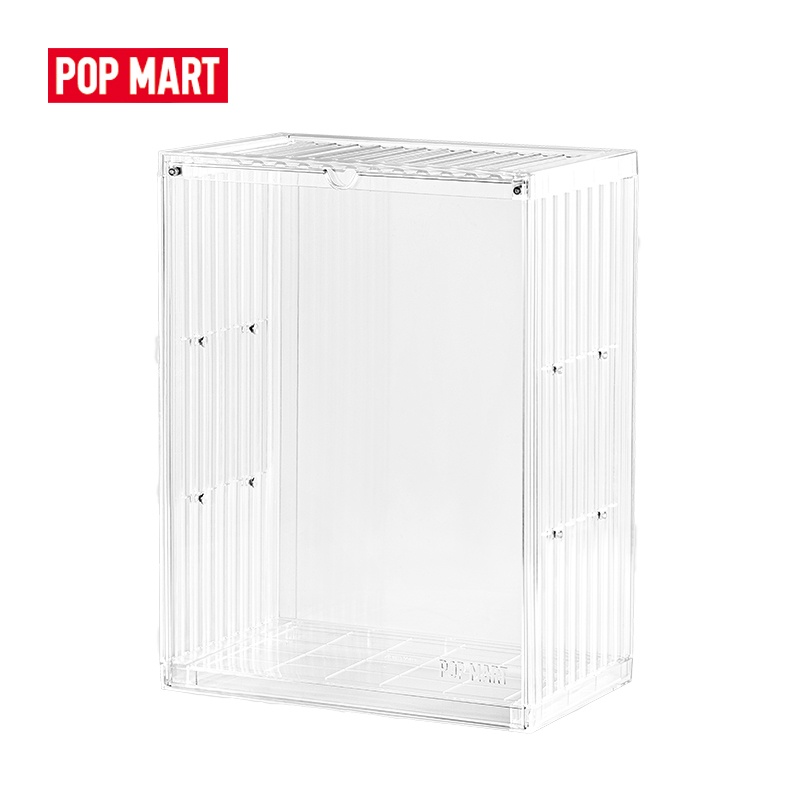 POP MART 400% Display Box Transparent Assembled container MEGA display ...