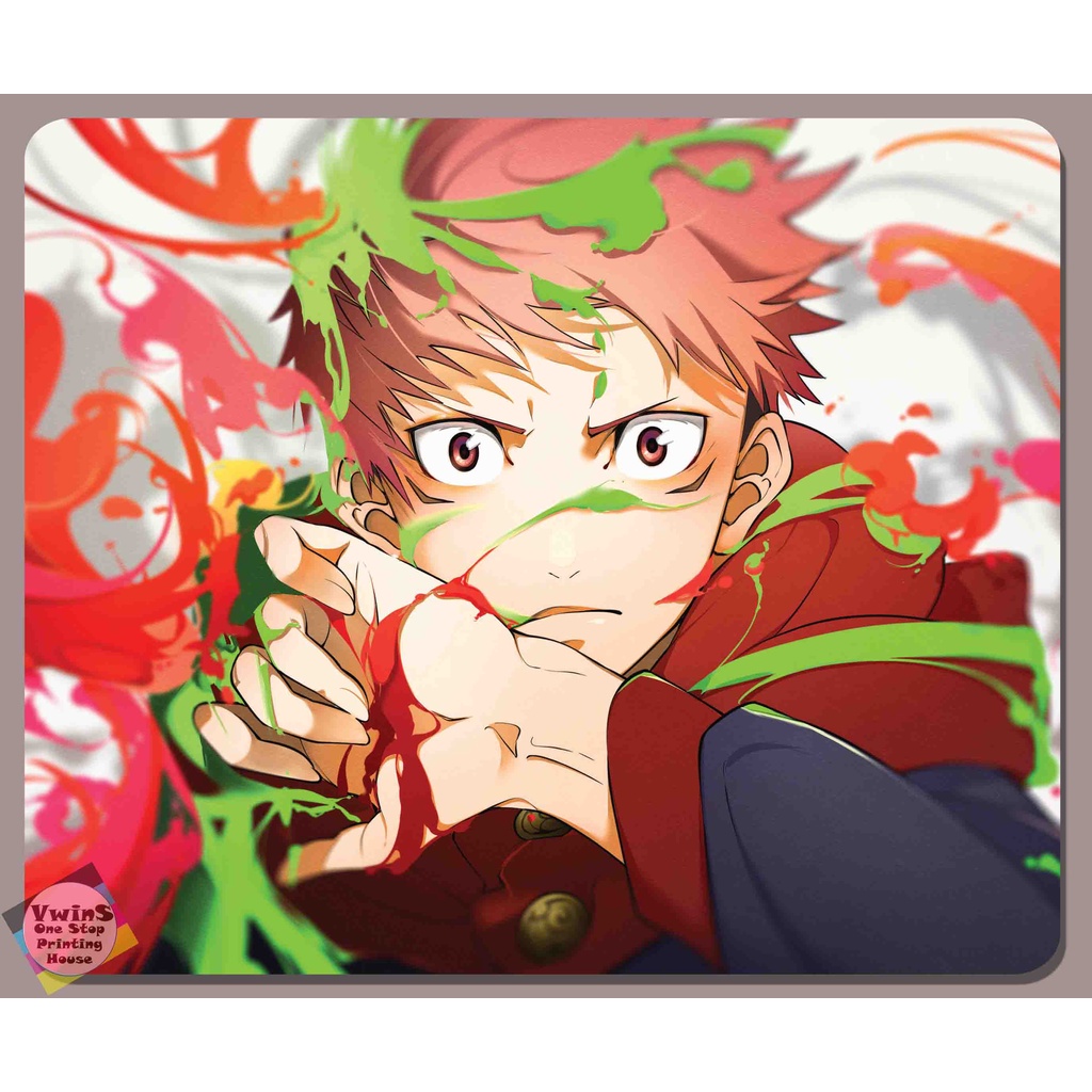 Jujutsu Kaisen Design Mouse pad Part 1 of 2 Satoru Gojo, Masamichi Yaga ...