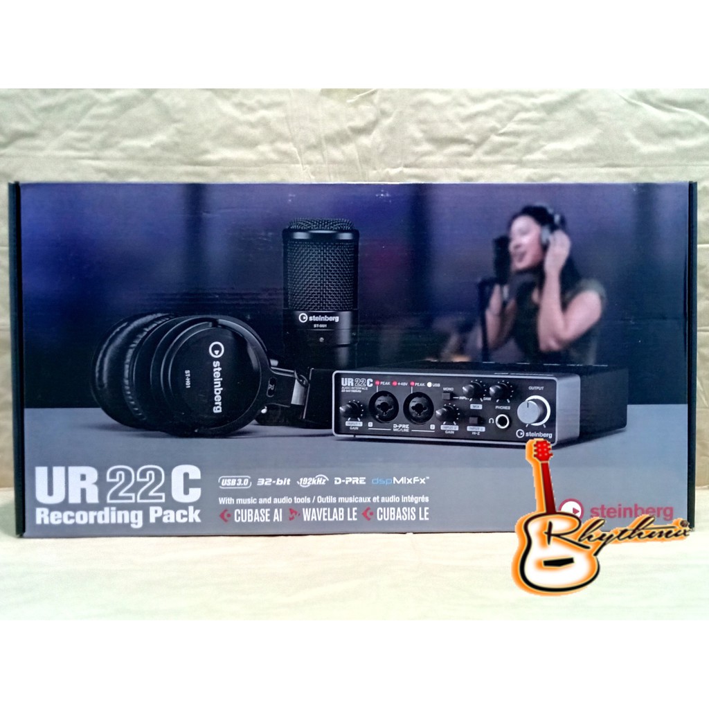Steinberg UR22C USB Audio Interface Recording Pack Original Brand New ...
