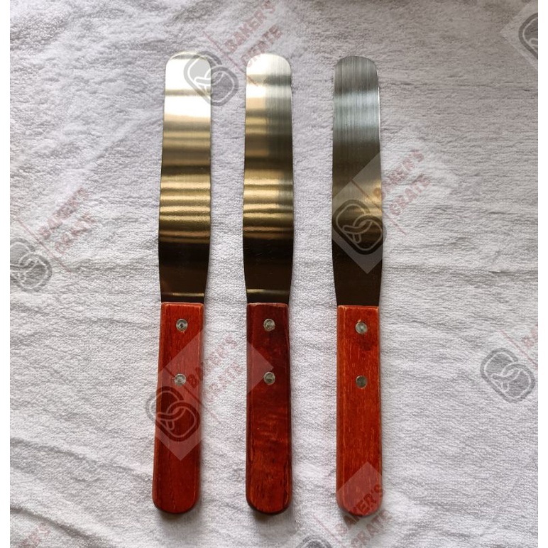 Spatula Wooden Handle (Angled / Straight) | Shopee Philippines