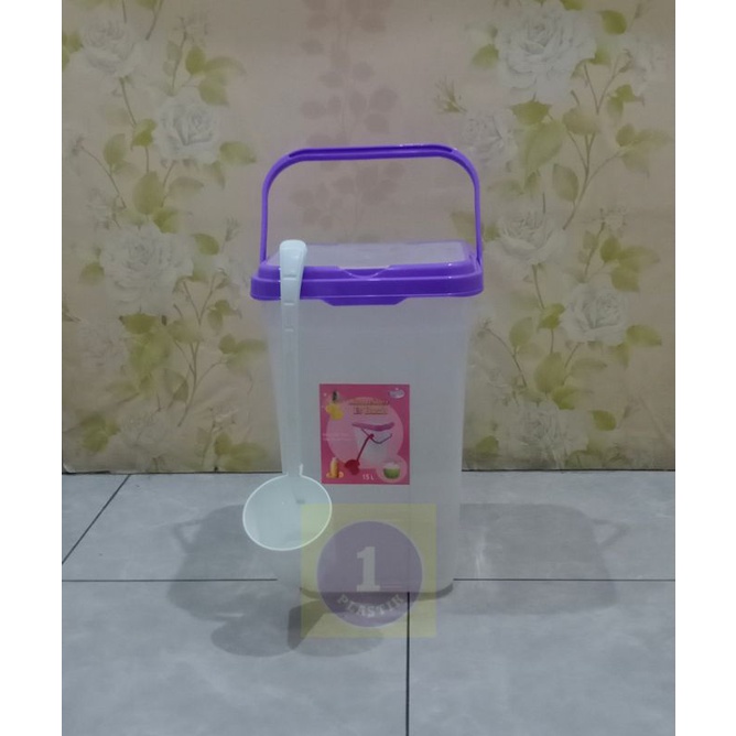 15l Fruit Ice Box Water Container With Dipper | Shopee Philippines