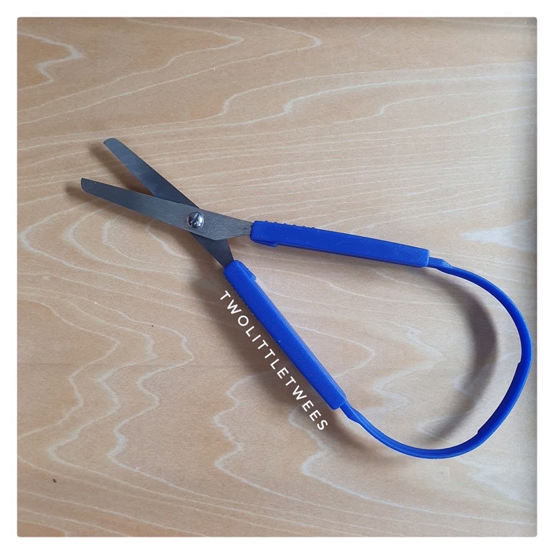 Easy Grip Scissors - Montessori Practical Life Tool | Shopee Philippines