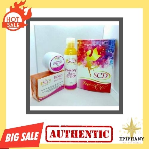 SCD Peeling Skin Lotion Set BIG / SMALL Set / SCD Rejuvenating Set ...