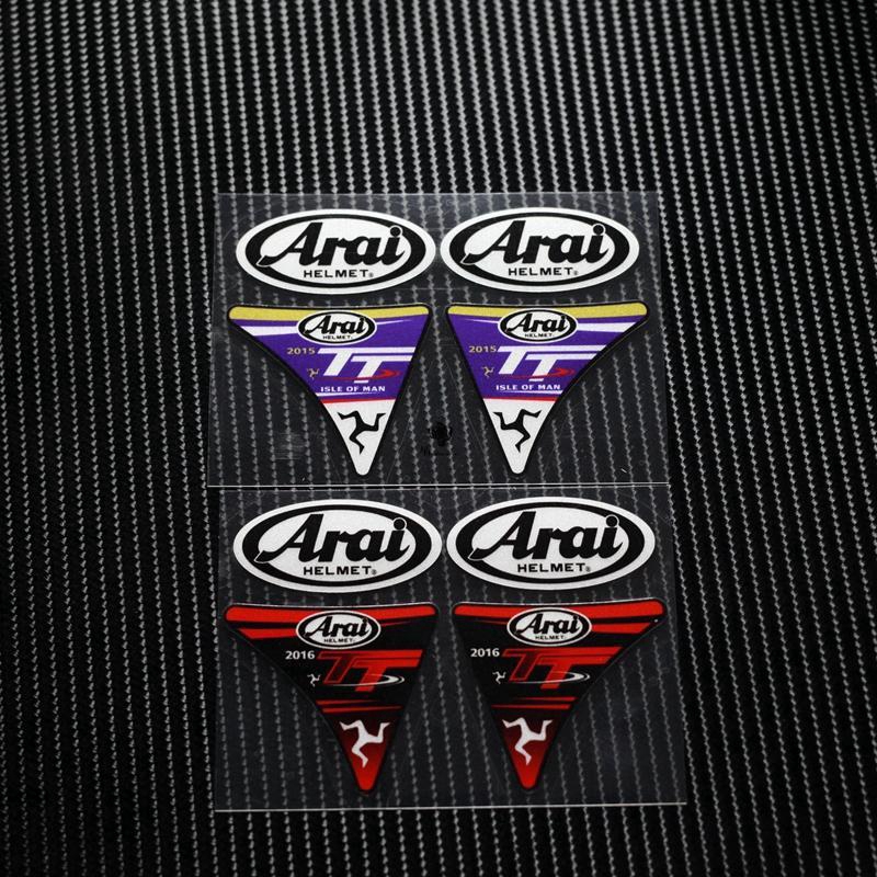 MOTOGP Arai Reflective Car Sticker Decals Motorcycle Racing Helmet ...