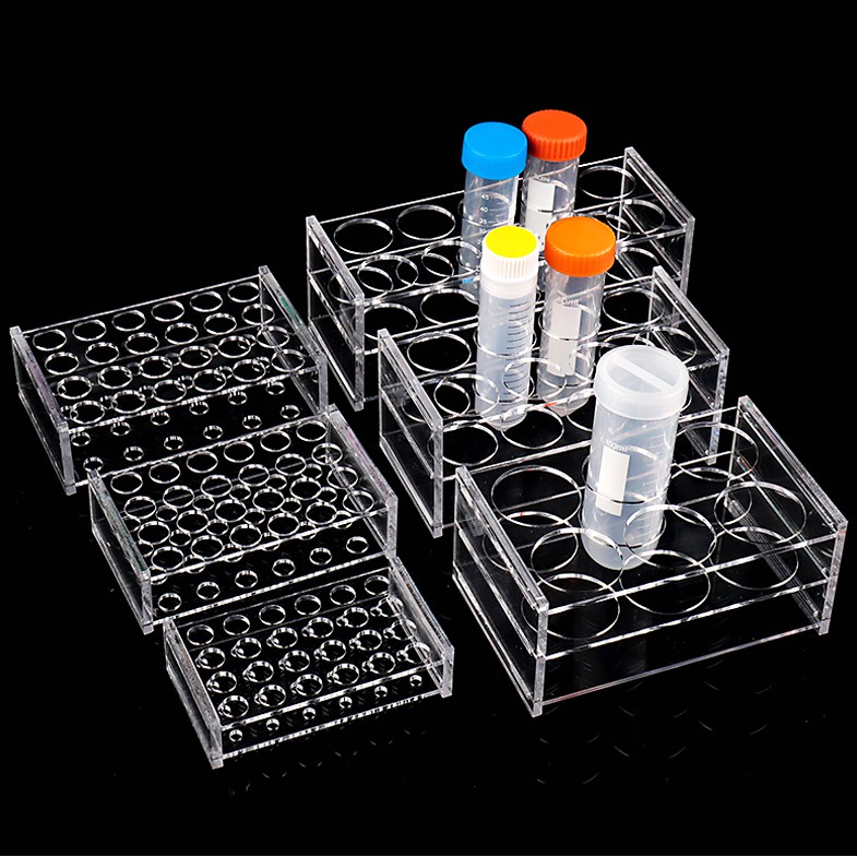 Acrylic Plexiglass Centrifuge Tube Rack Test Tube Rack 8/10/12/18/24/48 ...