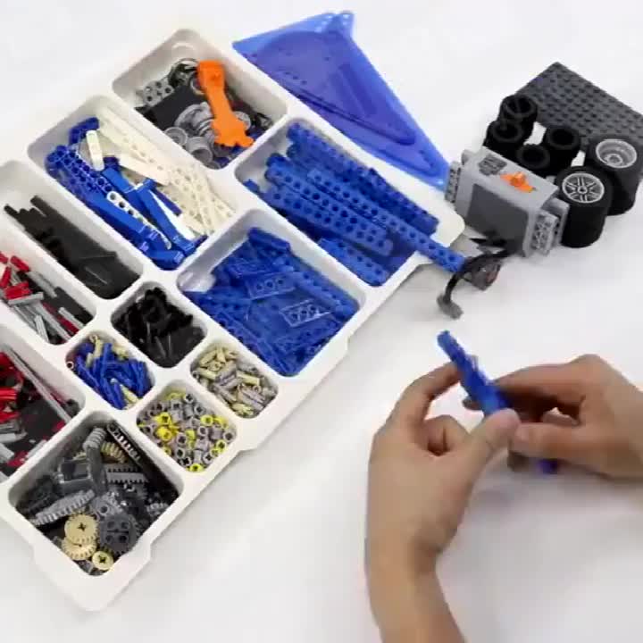 9686 Learning Building Blocks High-tech parts multi Technology MOC Parts Educational school ...