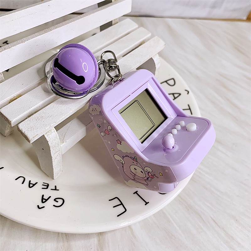 Unique Arcade Joystick Tetris Game Console Keychain/Creative Small Gift ...