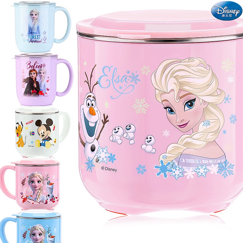 Frozen 2 Elsa Disney Children's Water Cup Home Stainless Steel Cup With ...
