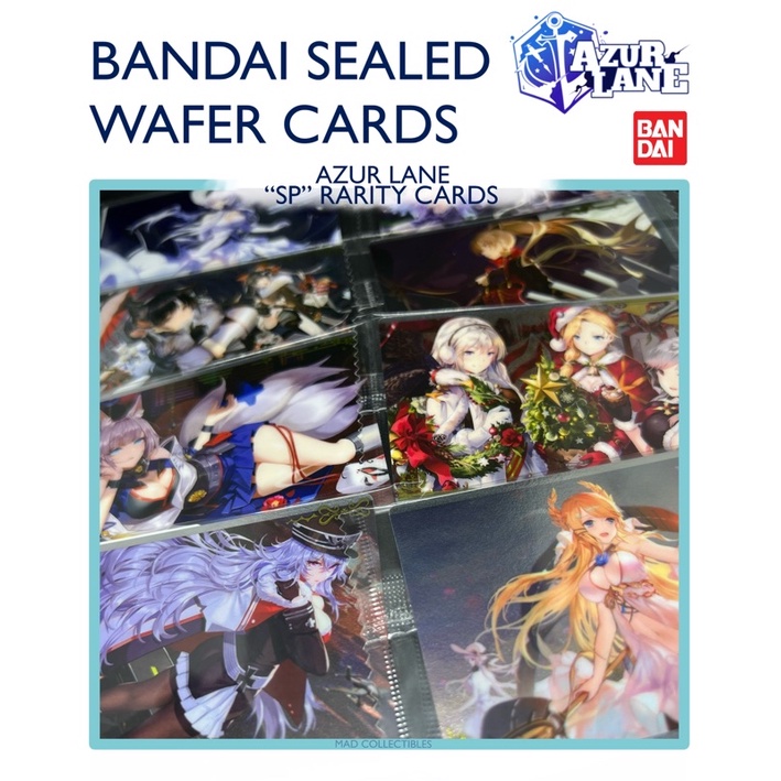 Bandai Sealed Wafer Cards - Azur Lane SP Rarity Card Singles - Graf ...