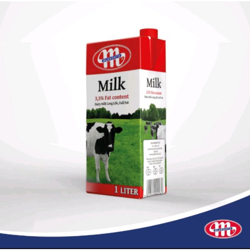 Mlekovita Full Cream Milk 1L | Shopee Philippines