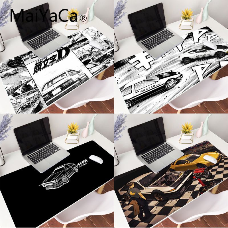 MaiYaCa Japan Initial D anime Gamer Mouse Pad Anti-slip Rubber Gaming ...
