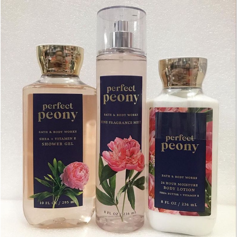 Bath & Body Works Perfect Peony Body Mist / Lotion / Body Cream ...