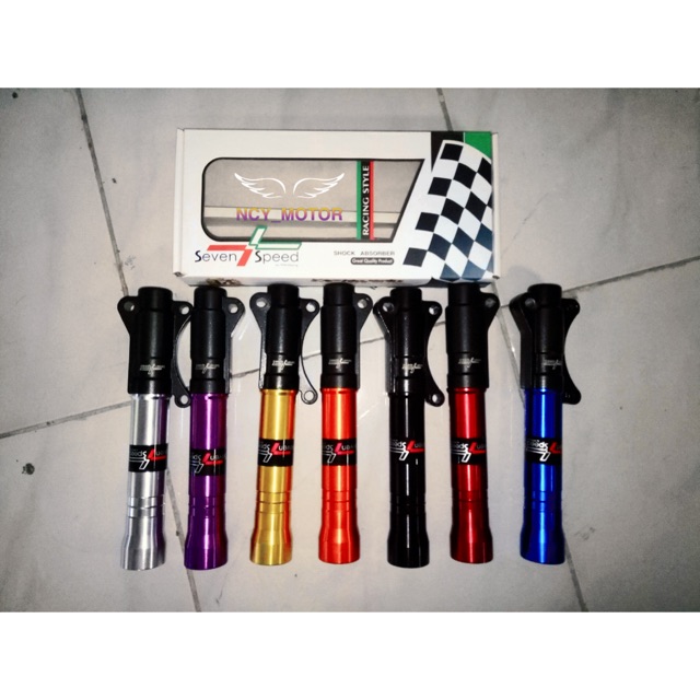Seven speed MIO SOUL/RAIDER150/WAVE125 shock baso /front shock cover ...