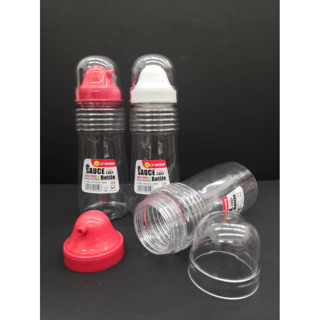 SAUCE BOTTLE SOS SPICE SQUEEZER 300ML BOTOL SOS KICAP BPA FREE | Shopee ...