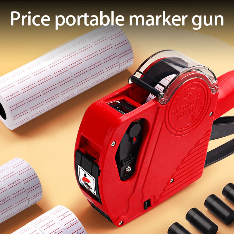Tagging Gun Price Tagger MX-5500 8 Digits Price Portable Tag Gun ...