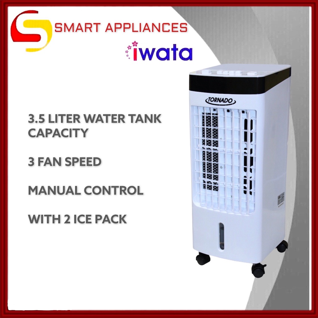 Tornado By IWATA Air Cooler Evaporative 3.5Liters BLASTER JOSH-04 with ...