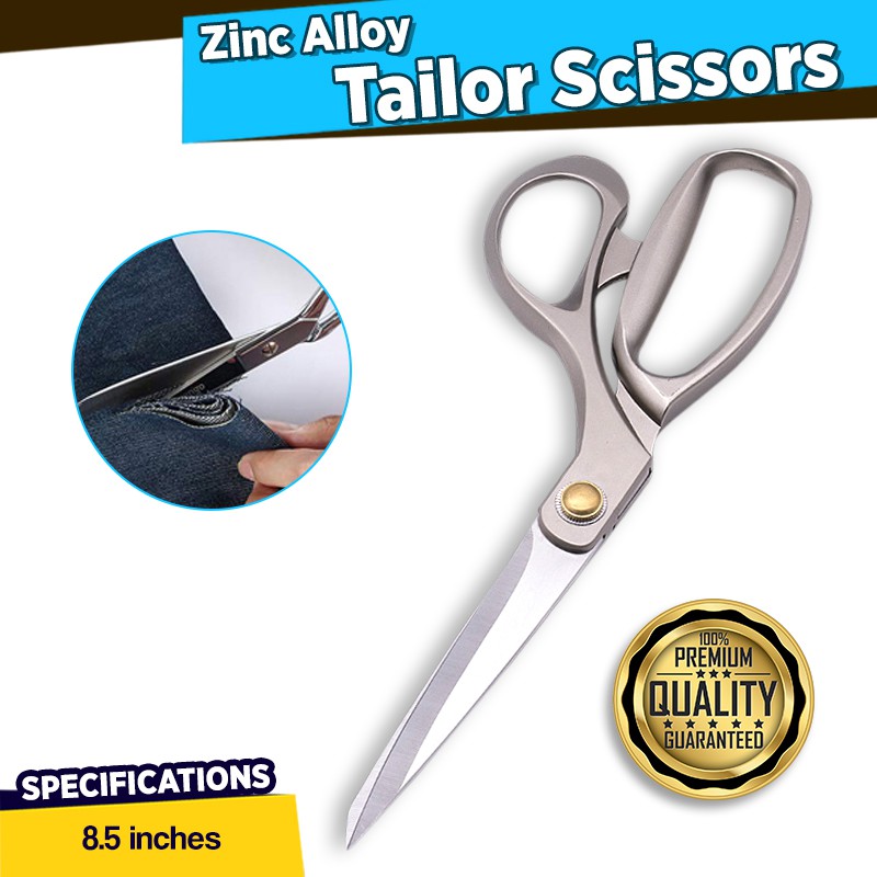 Heavy Duty Zinc Alloy Tailor Scissor 8.5 Inches and Scissors (1pc per ...