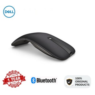 Dell WM615 Bluetooth wireless thin curved folding mouse portable mouse ...