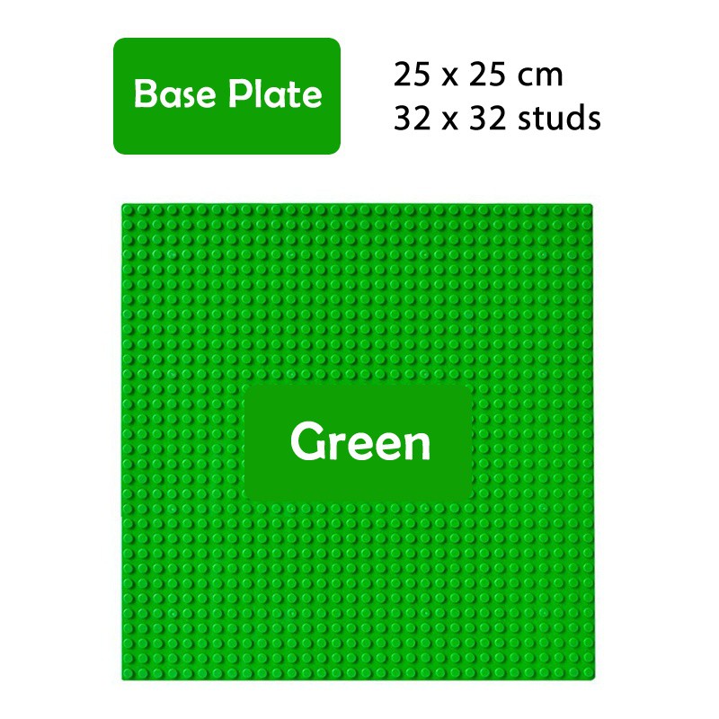 COD DIY blocks One-sided Baseplate 32X32 Dot Base Plate Building Blocks ...