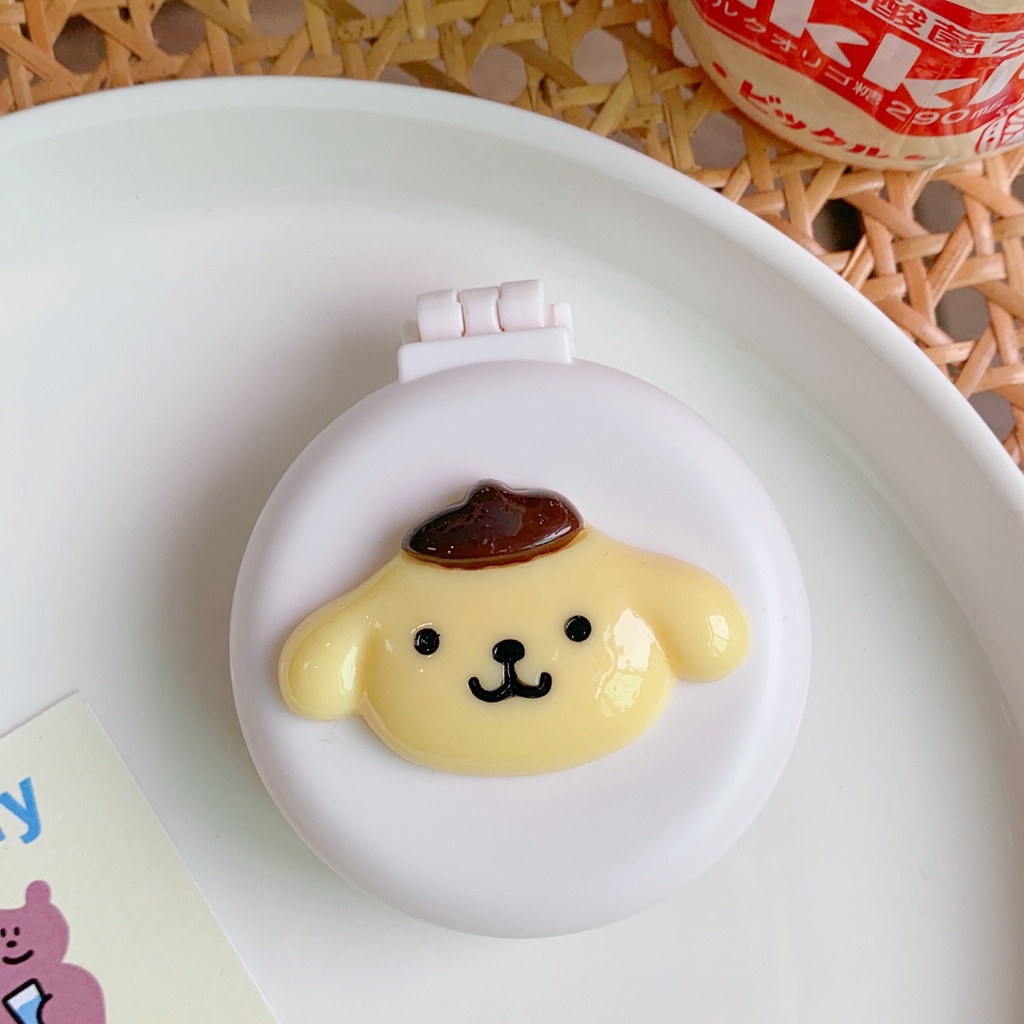 Sanrio Kuromi Air Cushion Comb My Melody Pom Pom Purin Mirror ...
