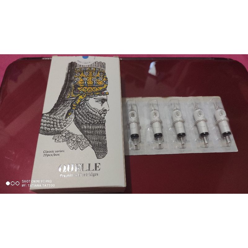 QUELLE PREMIUM CARTRIDGE NEEDLES 20PCS PER box (9RL) | Shopee Philippines