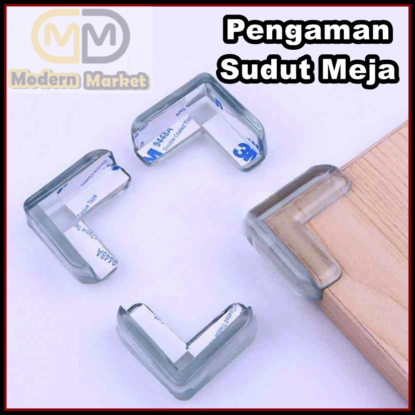 KAYU SIKU Wood Glass Table Corner Guard Protector/Table Corner Safety ...