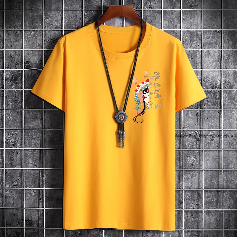 White Shirt Fat Man D35B T-Shirt Sleeve Real Picture Soft Fabric ...