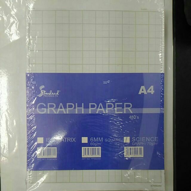 A4 Graph Paper (Graph & Single Line) | Shopee Philippines