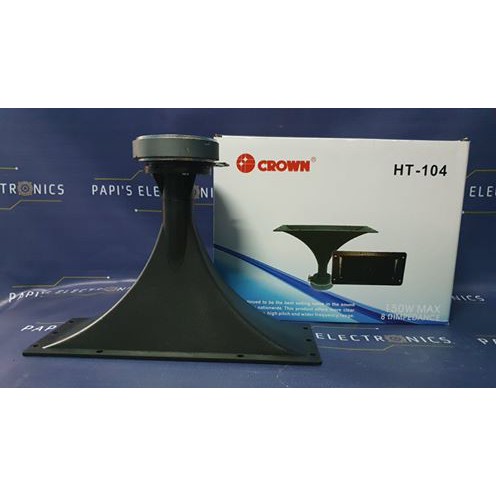 Crown HT-104 150 watts Horn Tweeter with free capacitor | Shopee ...
