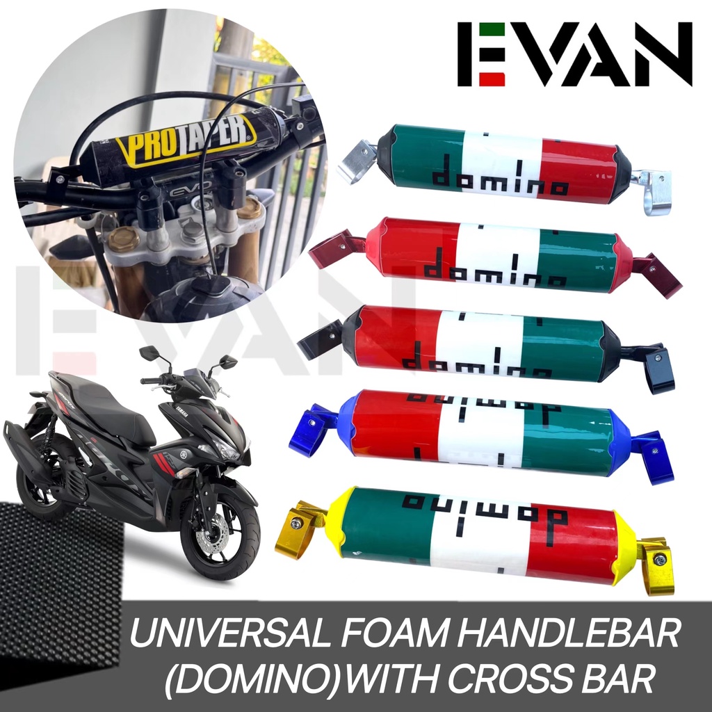 EVAN.SHOP Domino Handle Bar Foam With Cross Bar (Universal) Made in ... EVAN.SHOP Domino Handle Bar Foam With Cross Bar (Universal) Made in ...
