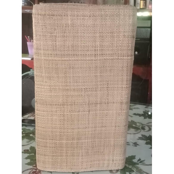 Natural Abaca Burlap Sheet 18.5 inches x 1 Yard for Flower Wrapping and ...