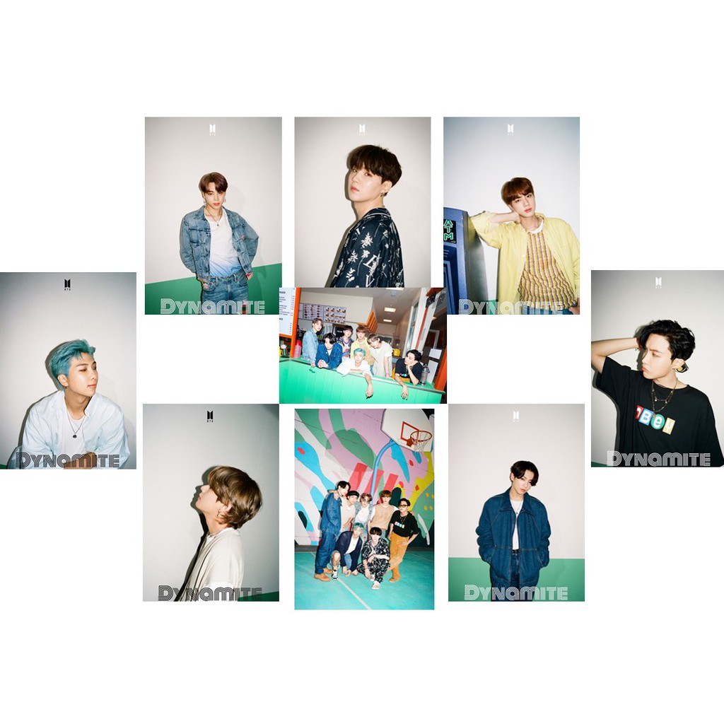 BTS Posters / BTS Poster / BTS Set Posters - Dynamite Concept | Shopee ...