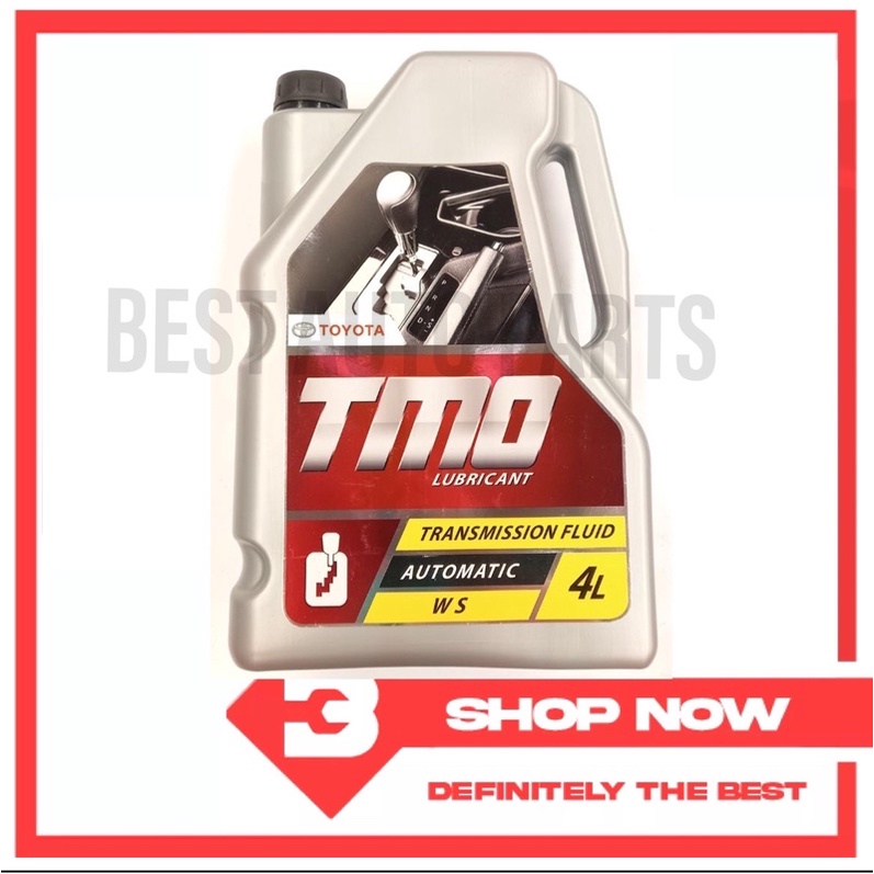 Genuine Toyota WS Automatic Transmition Fluid ATF 4L Plastic Bottle ...