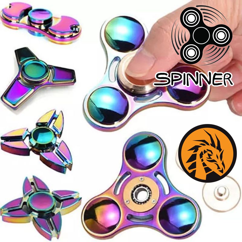Rainbow Color Spinner Made Of Good Metal Fun To Play Rotate It ...