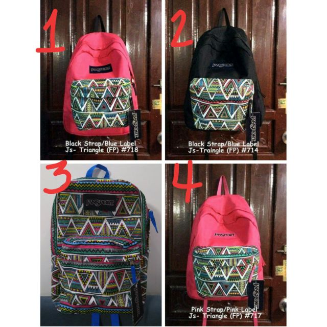 COD JS BACKPACK COLORBLOCKED PRINTED DESIGN#710099988 | Shopee Philippines