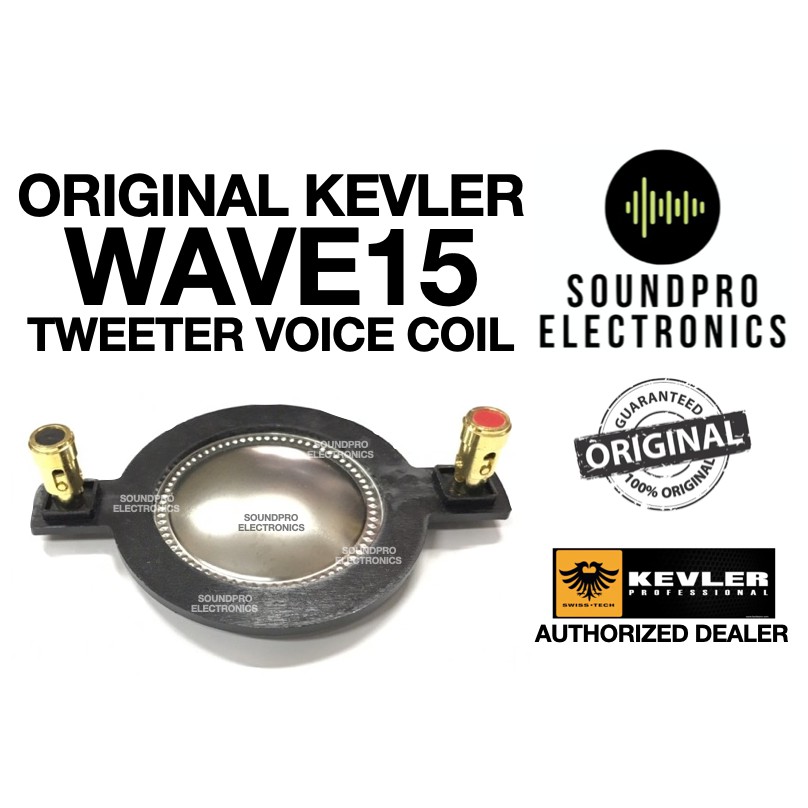 Kevler Tweeter Voice Coil for WAVE15 (original Kevler) 300watts ...
