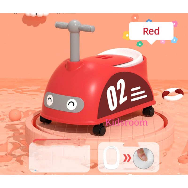 Racing car with wheels potty training seat | Shopee Philippines